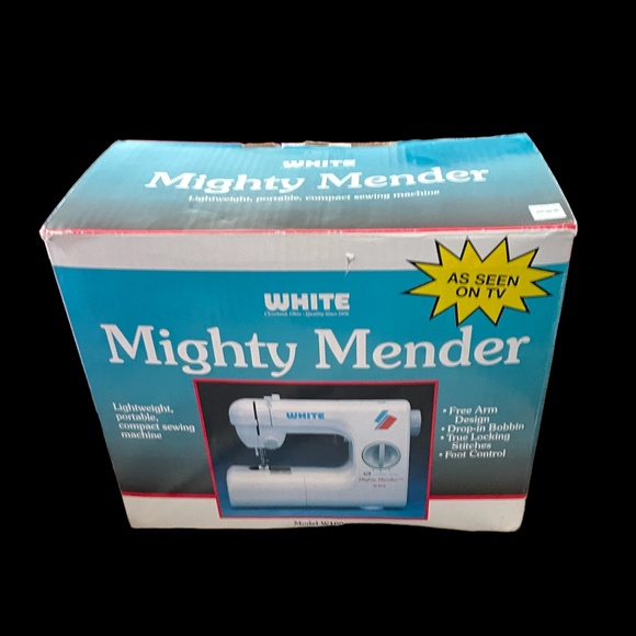 White | Other | Mighty Mender Lightweight Sewing Machine | Poshmark
